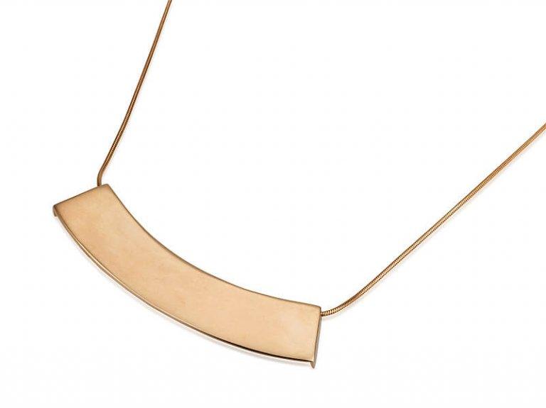 gold one-piece necklace - Alit Heiman